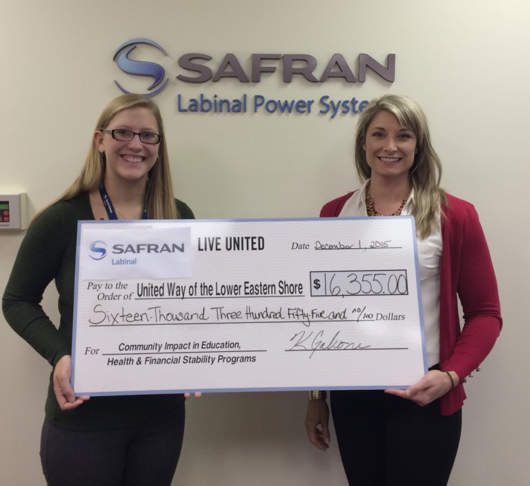 Safran Labinal Raises Over $16,000 for United Way - SBJ