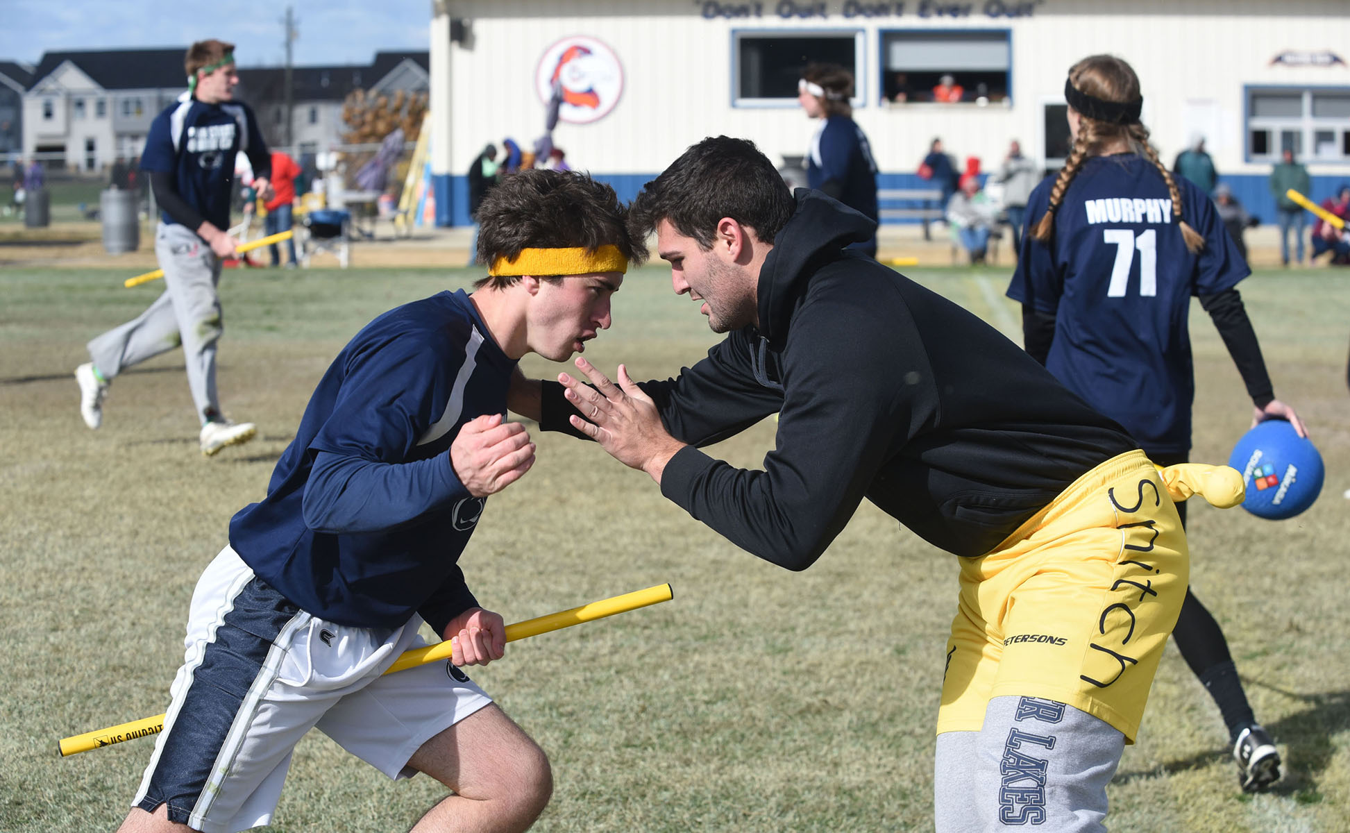 SU Quidditch Club Volunteers During Mid-Atlantic Regional Championships ...