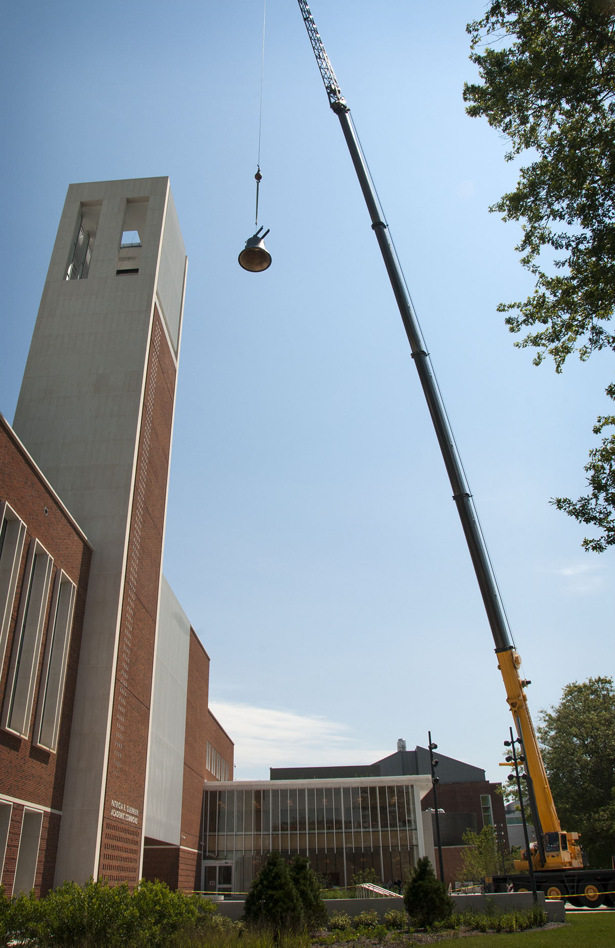 SU Carillon Bell Installation Begins - SBJ
