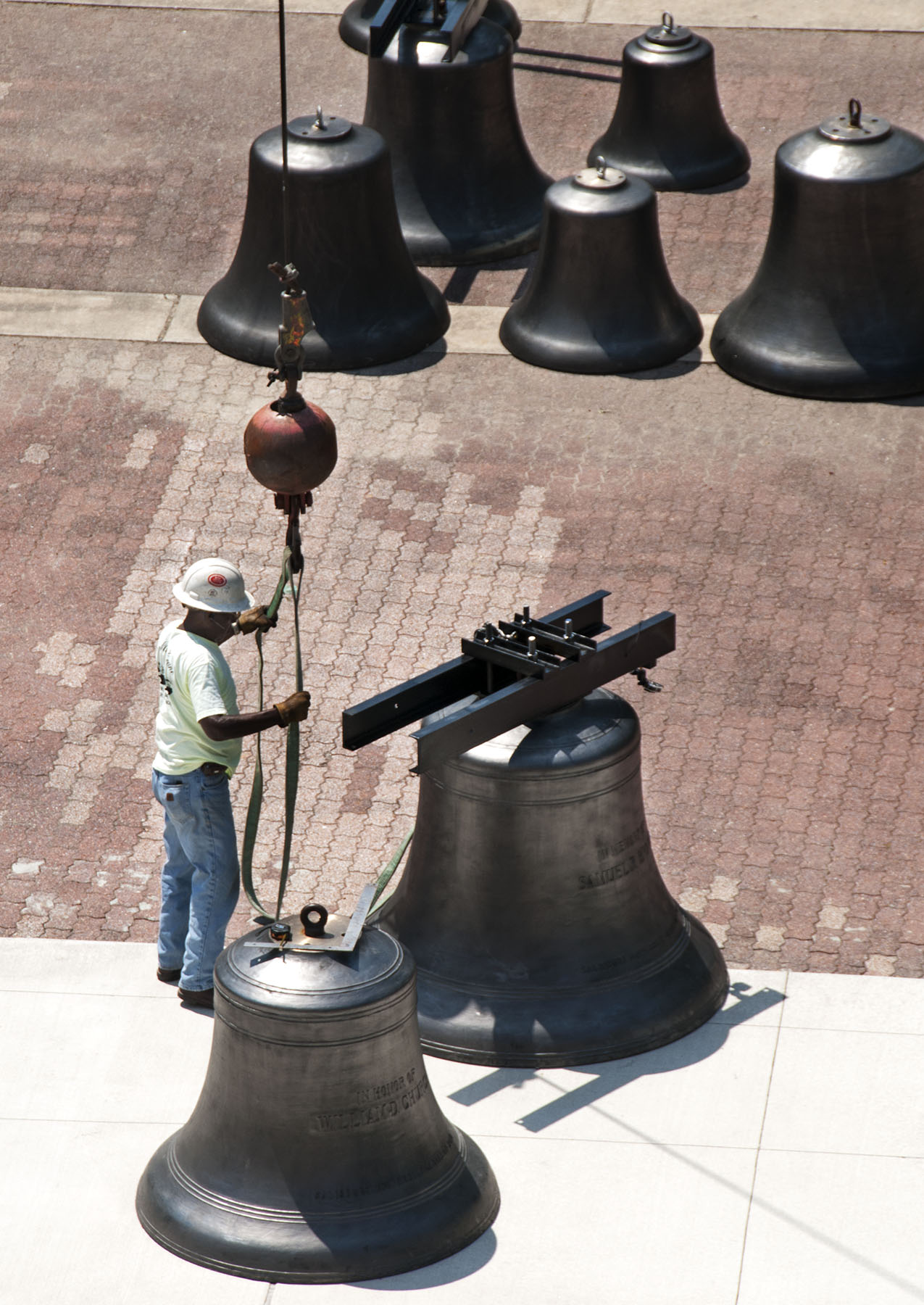 SU Carillon Bell Installation Begins - SBJ