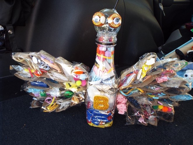 Stash Your Trash Recyclable Art Contest (Make a BUG) - SBJ