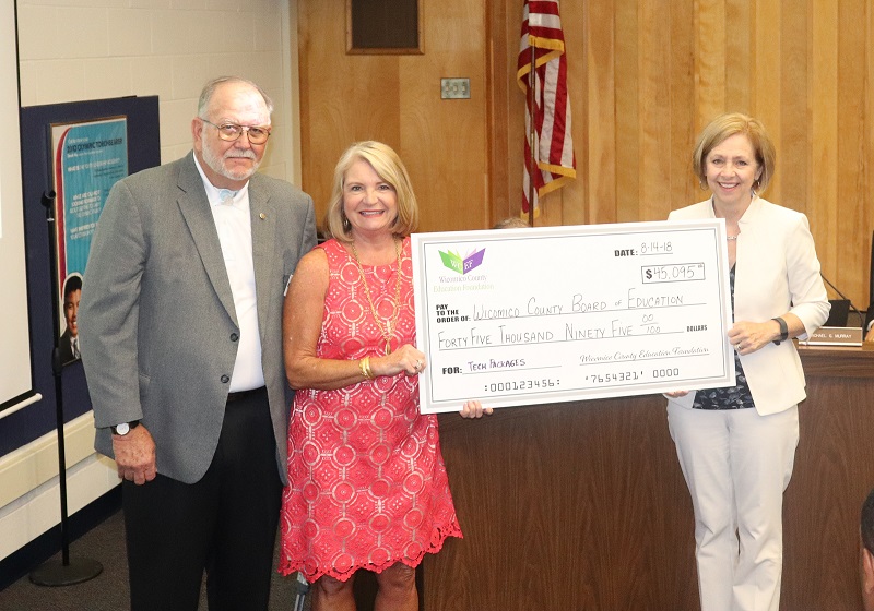 Wicomico County Education Foundation Makes Donation to WCBOE - SBJ