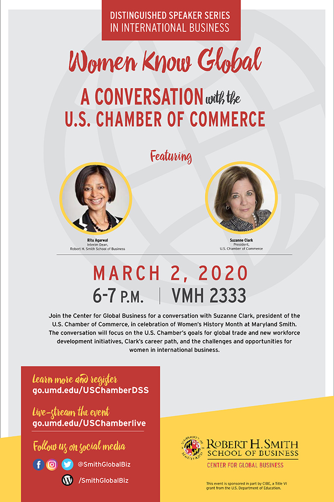 Distinguished Speaker Series with Suzanne Clark, President of the US ...
