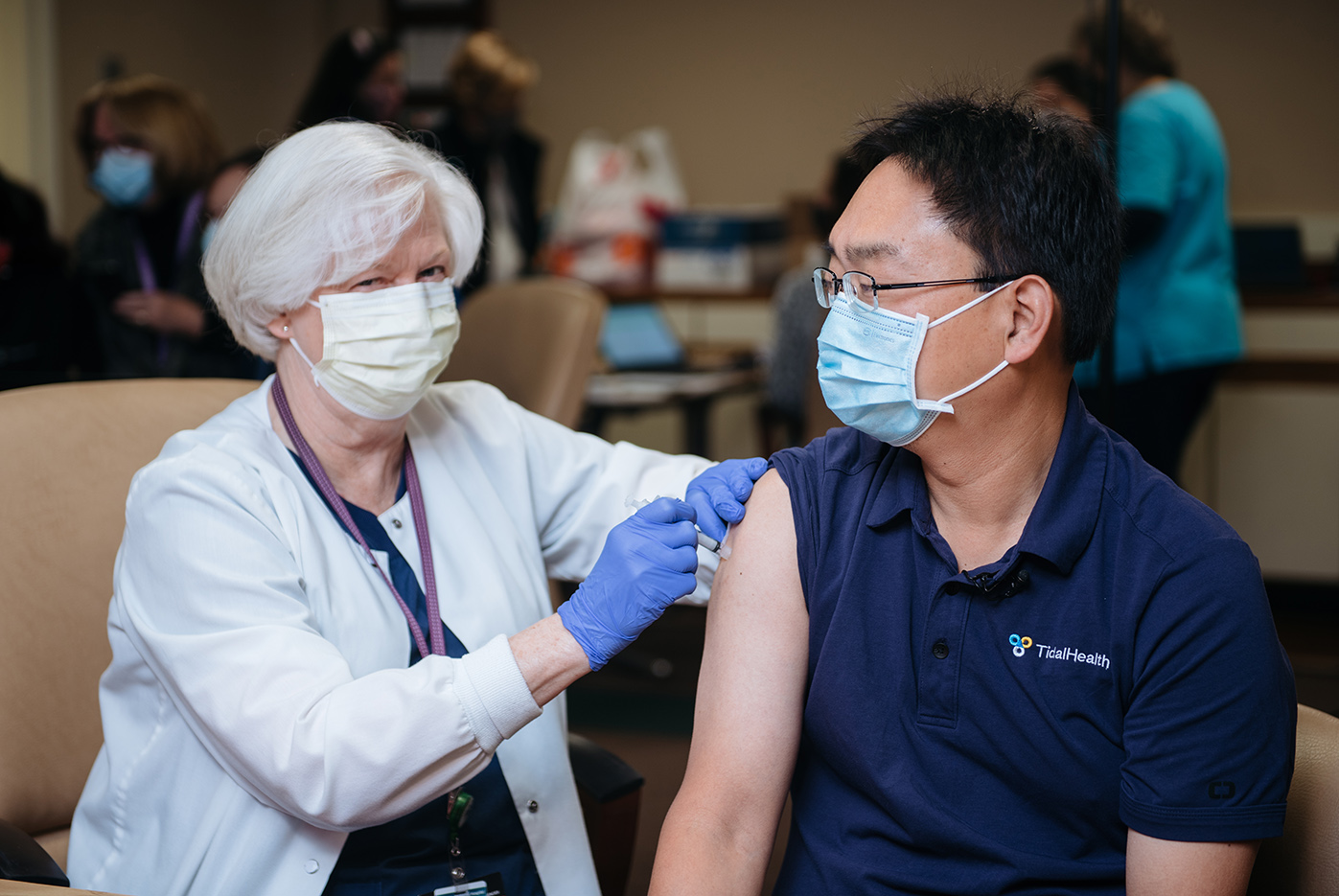 COVID-19 Staff Vaccinations Begin At Tidal Health - SBJ