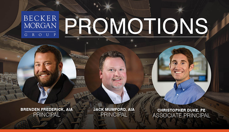 Becker Morgan Group Grows Leadership Team - SBJ