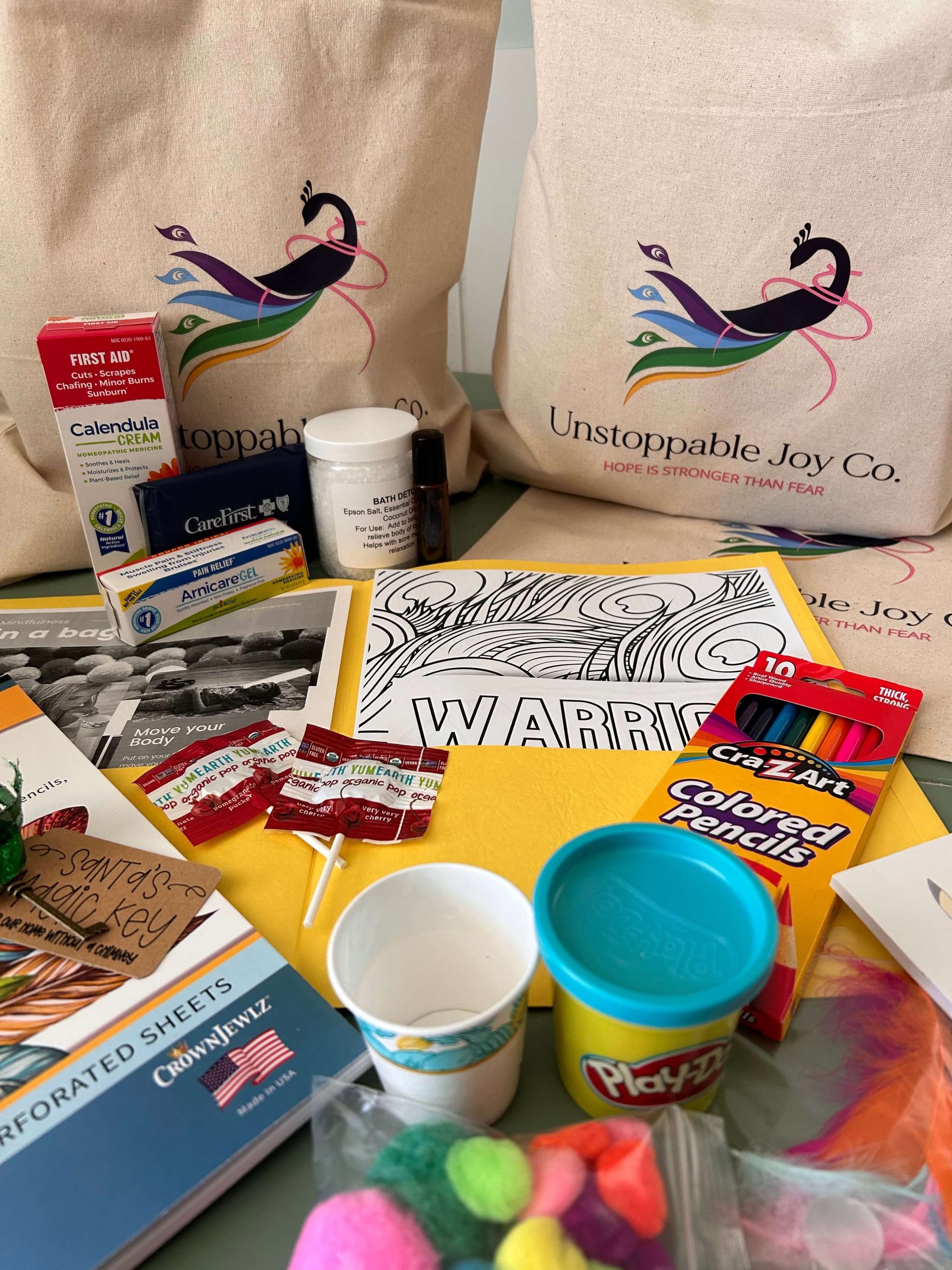 New Sponsor GiveSendGo Supports Unstoppable Joy's Healing Bags for ...