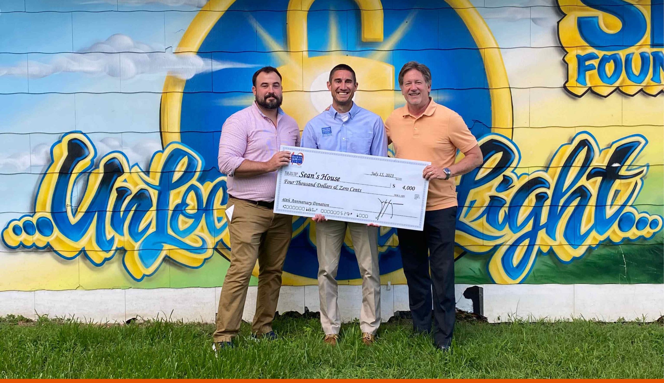 Becker Morgan Group Supports Sean’s House: The Unlocke the Light ...