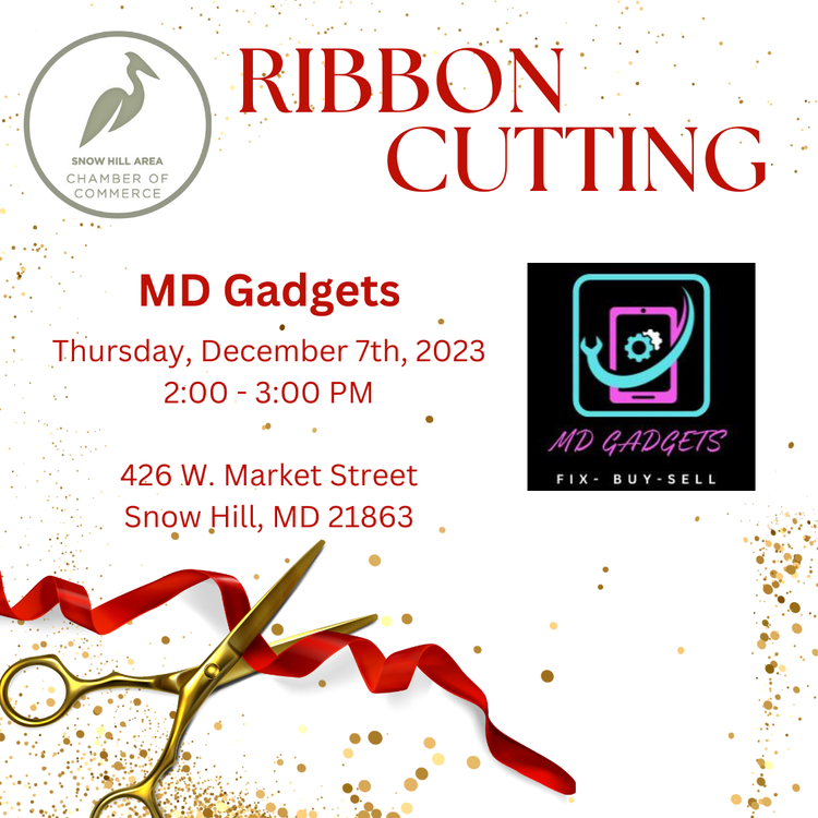 Grand Opening Ribbon Cutting of MD Gadgets - SBJ