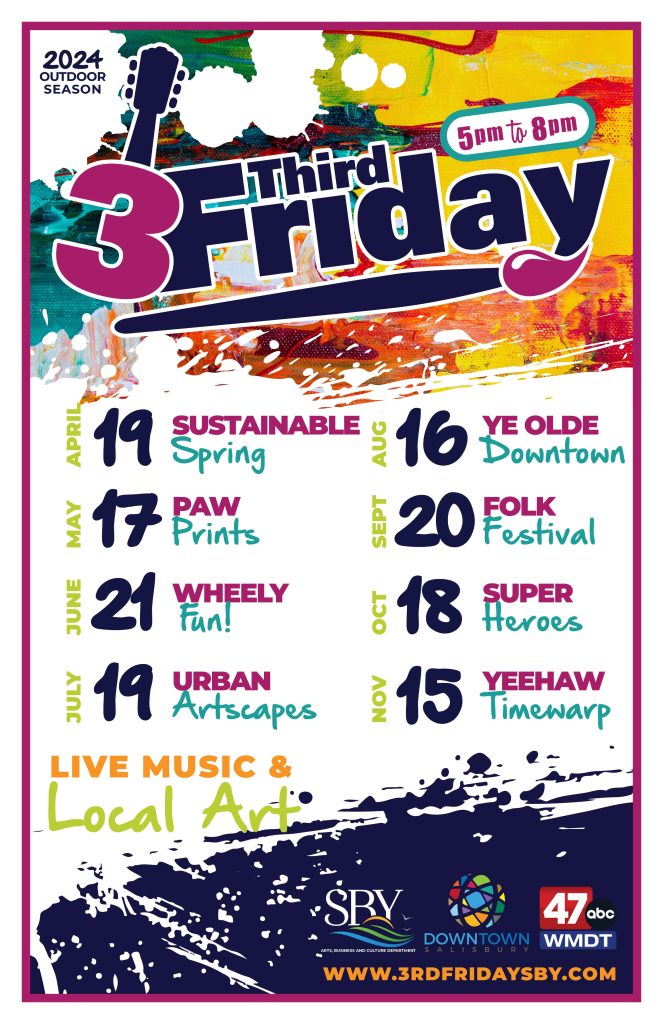 3rd Friday Shares 2024 Themes, Updates and New Process for Vendors - SBJ