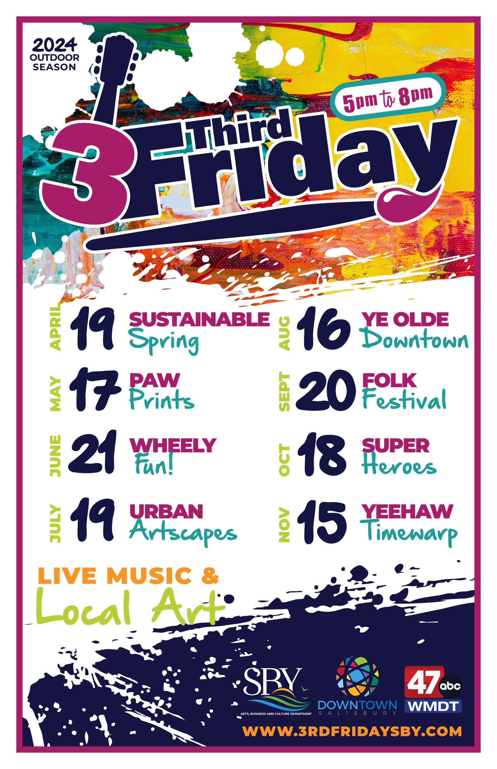 3rd Friday Shares 2024 Themes, Updates and New Process for Vendors - SBJ