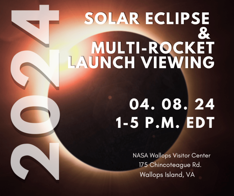 Solar Eclipse & Multi-Rocket Launch Viewing at the NASA Wallops Visitor ...
