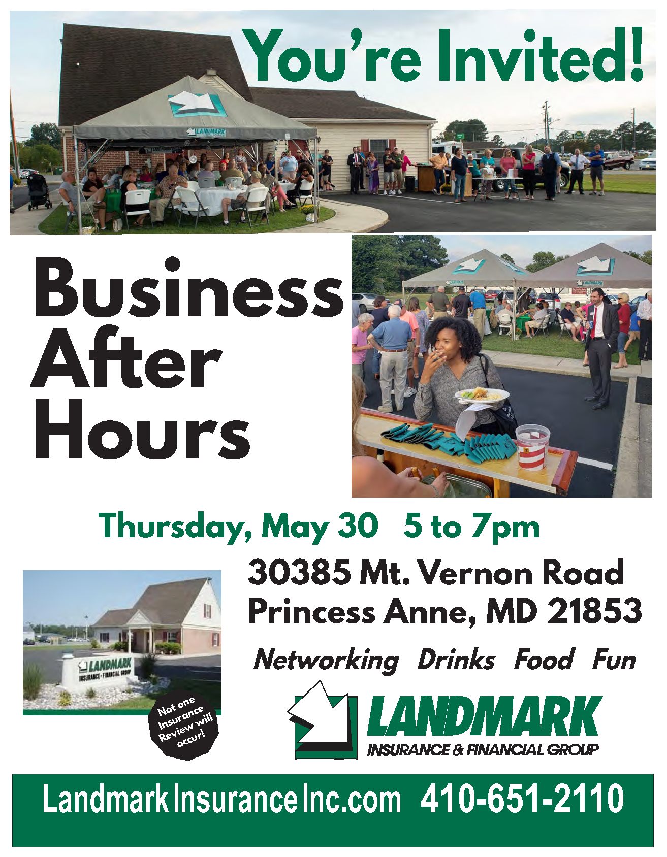 Landmark Insurance & Financial Group to Host May 30th Networking Event ...