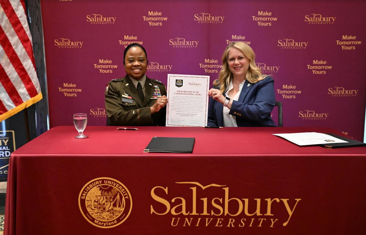 Salisbury University and Maryland Army National Guard Sign Educational ...