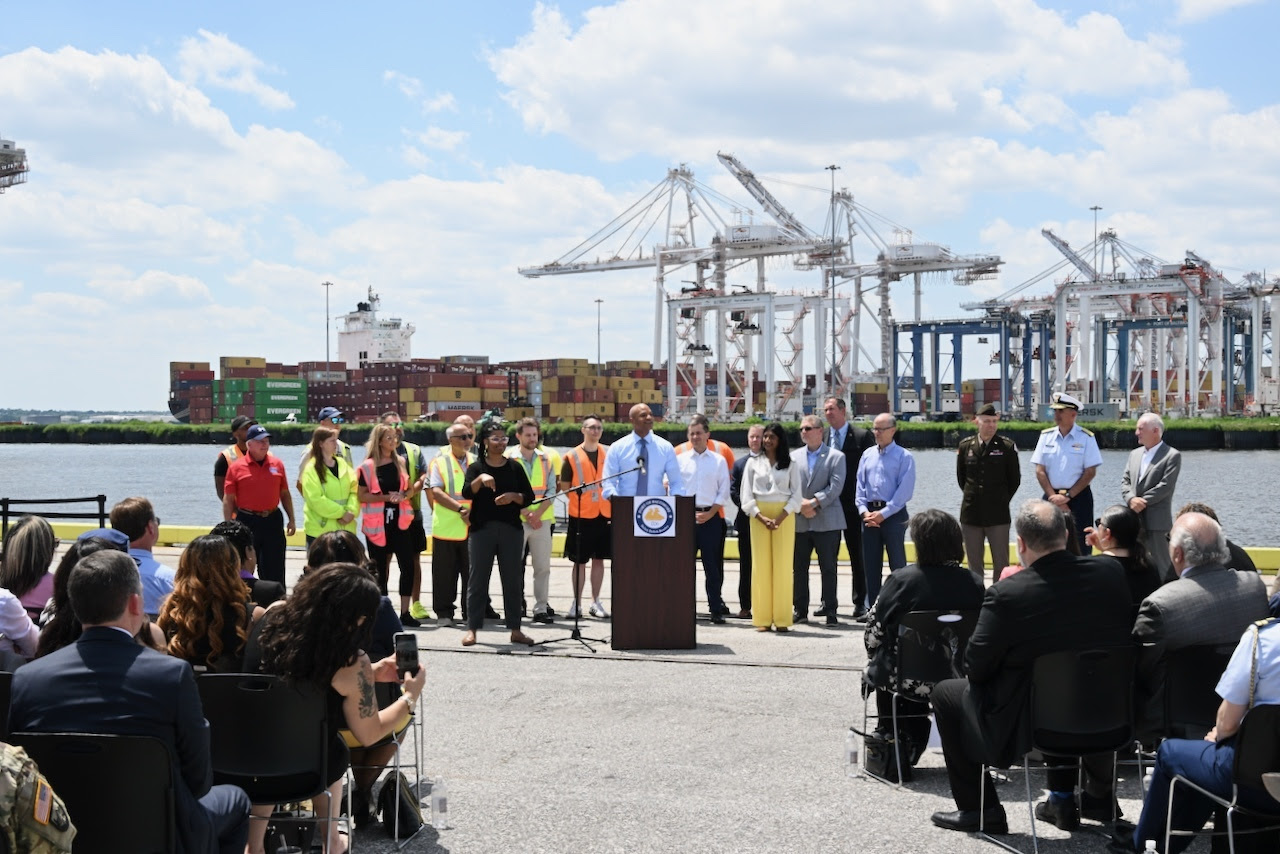 Governor Moore Announces the Full Reopening of the Port of Baltimore - SBJ