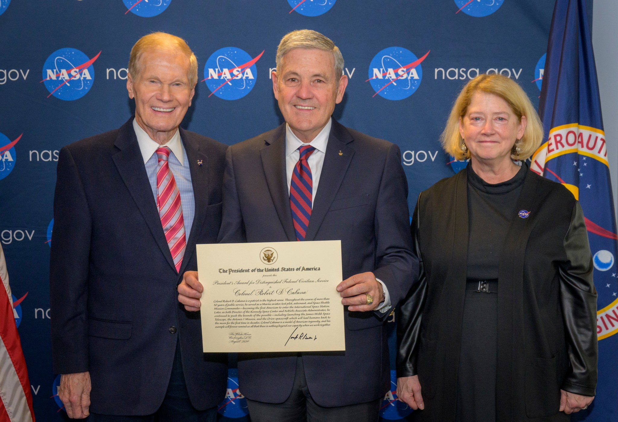 Former NASA Official, Astronaut Bob Cabana Receives Top Civilian Award ...