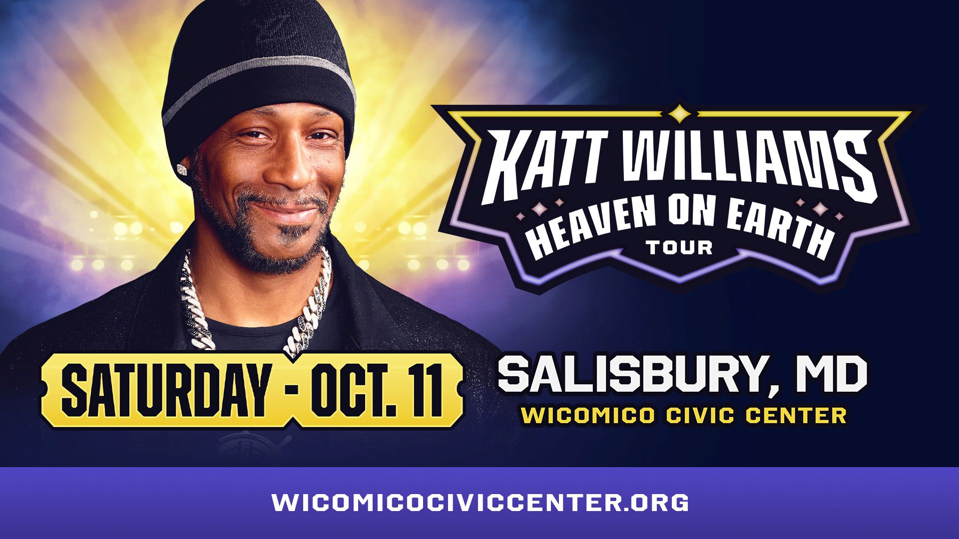Katt Williams Heaven on Earth Tour Extends Into Fall With Show at Wicomico Civic Center on ...