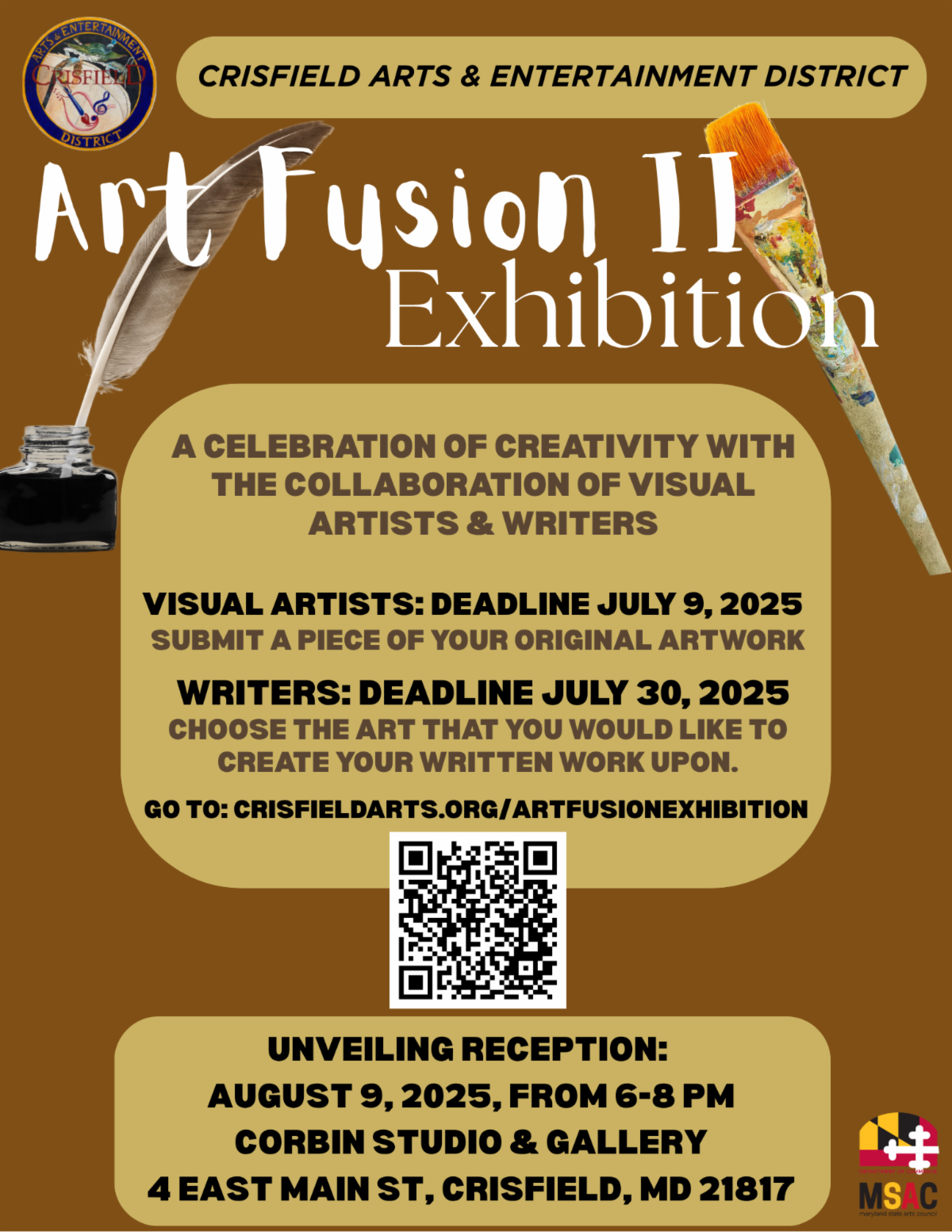 Call to Artists for Art Fusion II - SBJ