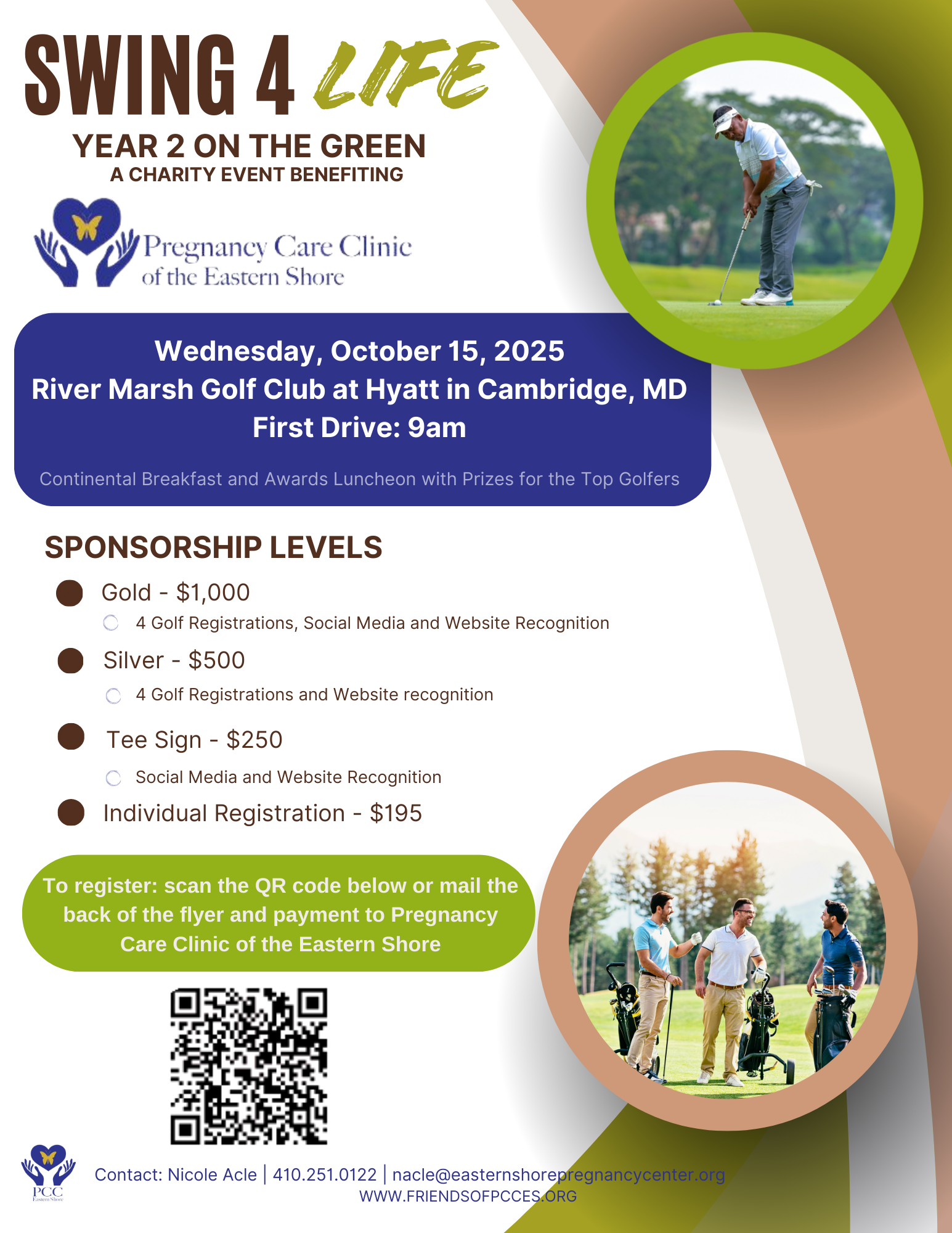 Pregnancy Care Clinic of the Eastern Shore Hosts “Swing 4 Life” Charity ...