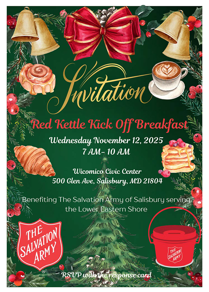 The Salvation Army of Salisbury to Host Annual Red Kettle Kick Off ...