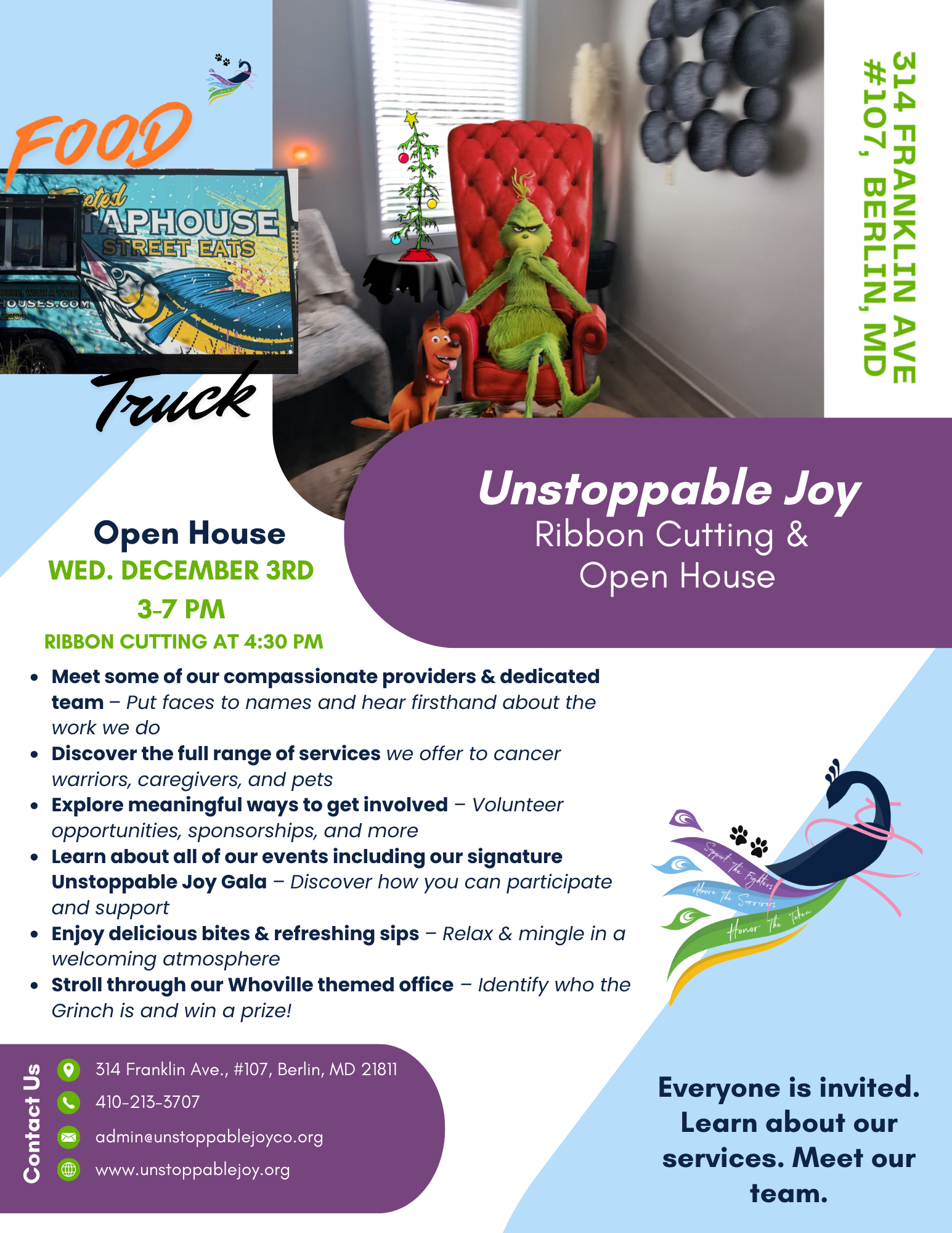 Unstoppable Joy Hosts Open House & Ribbon Cutting Celebration - SBJ