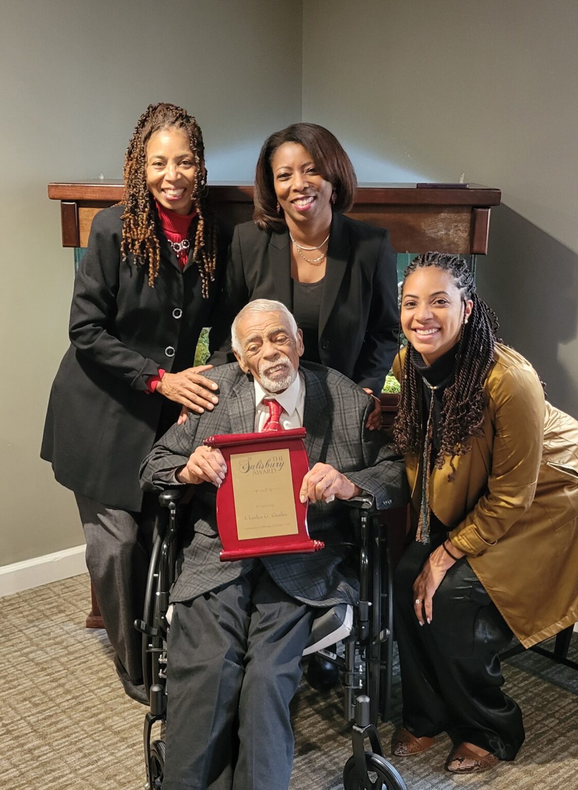The Salisbury Award Is Presented to Charles G. Goslee and Charles R ...