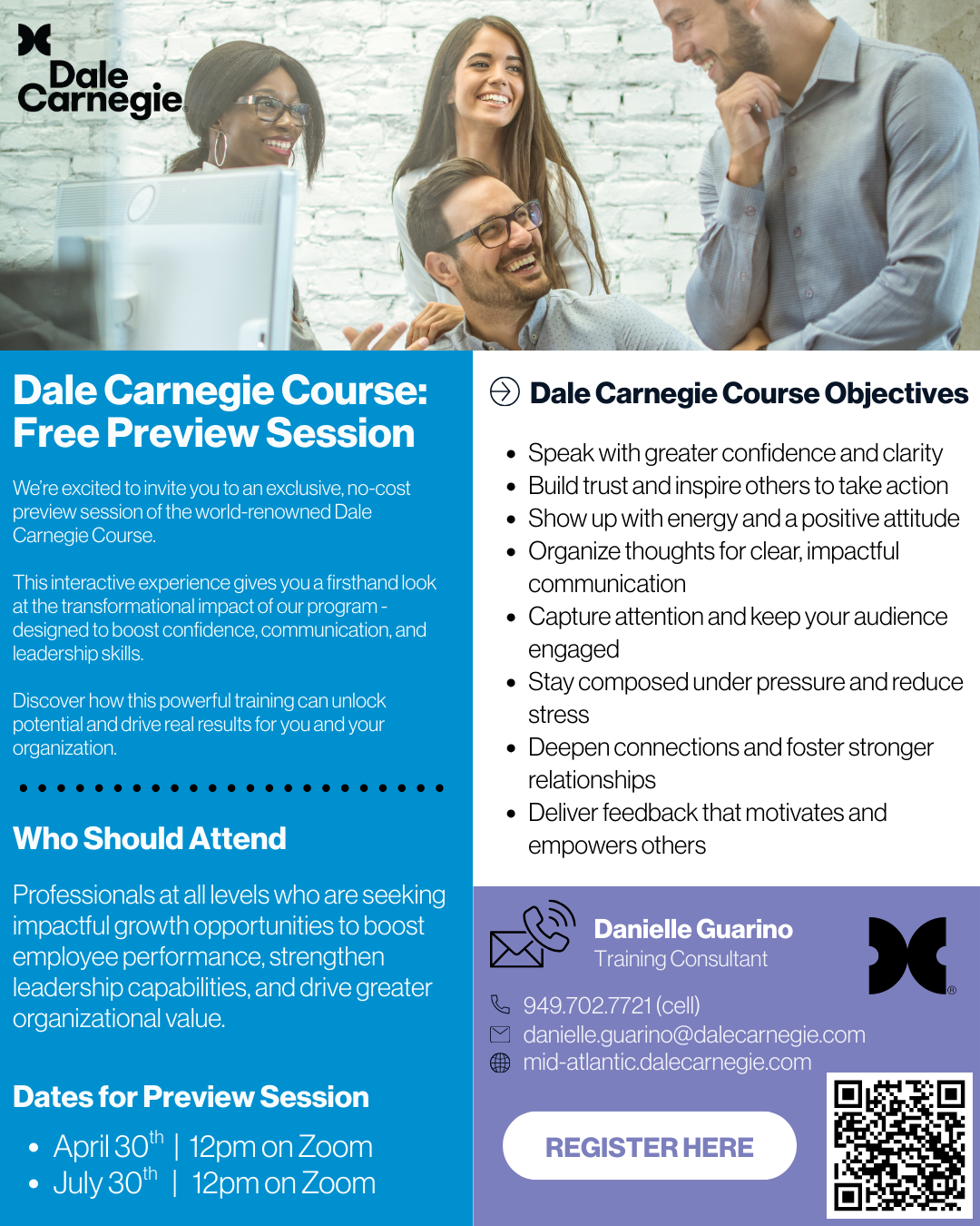 Back by Popular Demand: Dale Carnegie Course® Coming to Salisbury - SBJ